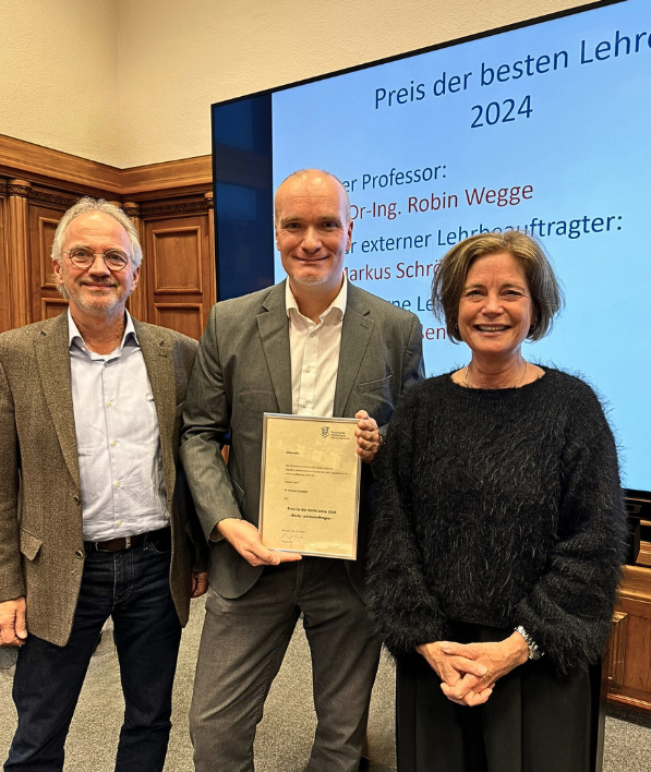 Preis für beste Lehre - TH Georg Agricola